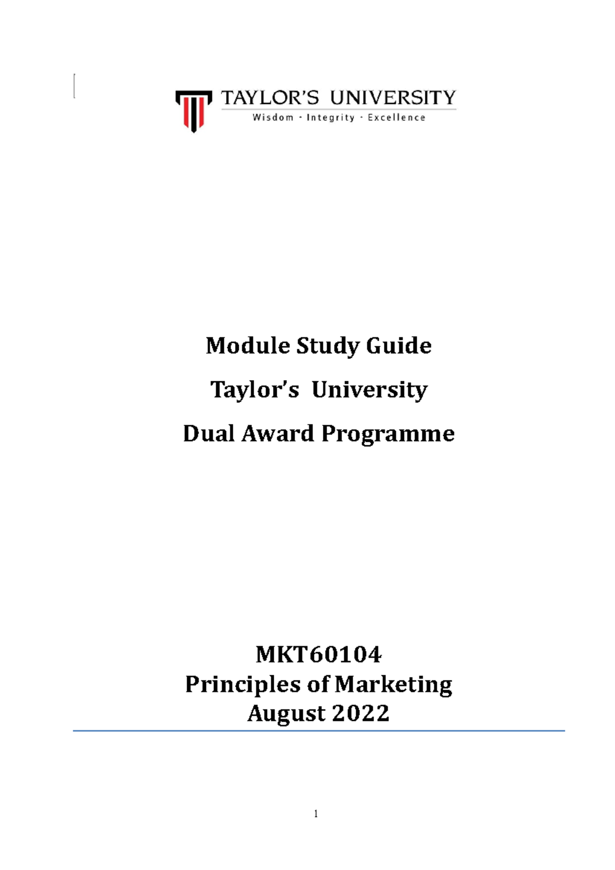 Study Guide - Weekly Tutorial Questions and Tasks - 1 Module Study ...