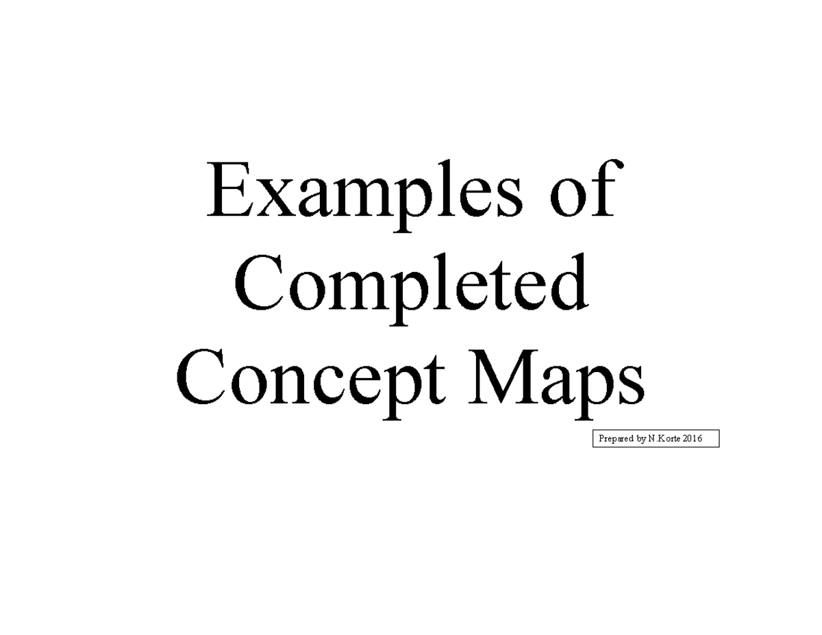 Example Concept Map-2 - MATH140 - McGill - Studocu
