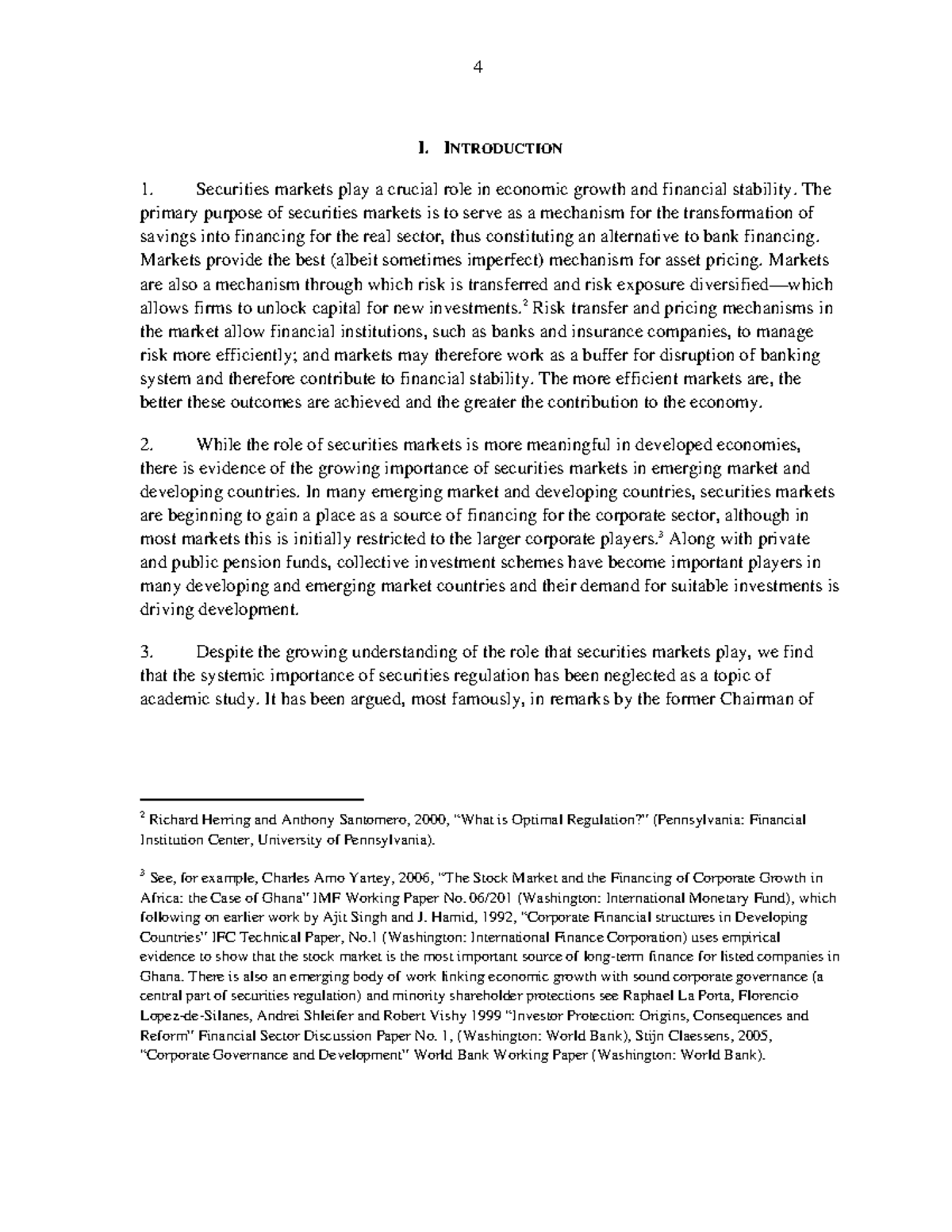 [IMF Working Papers] Strengths and Weaknesses in Securities Market ...
