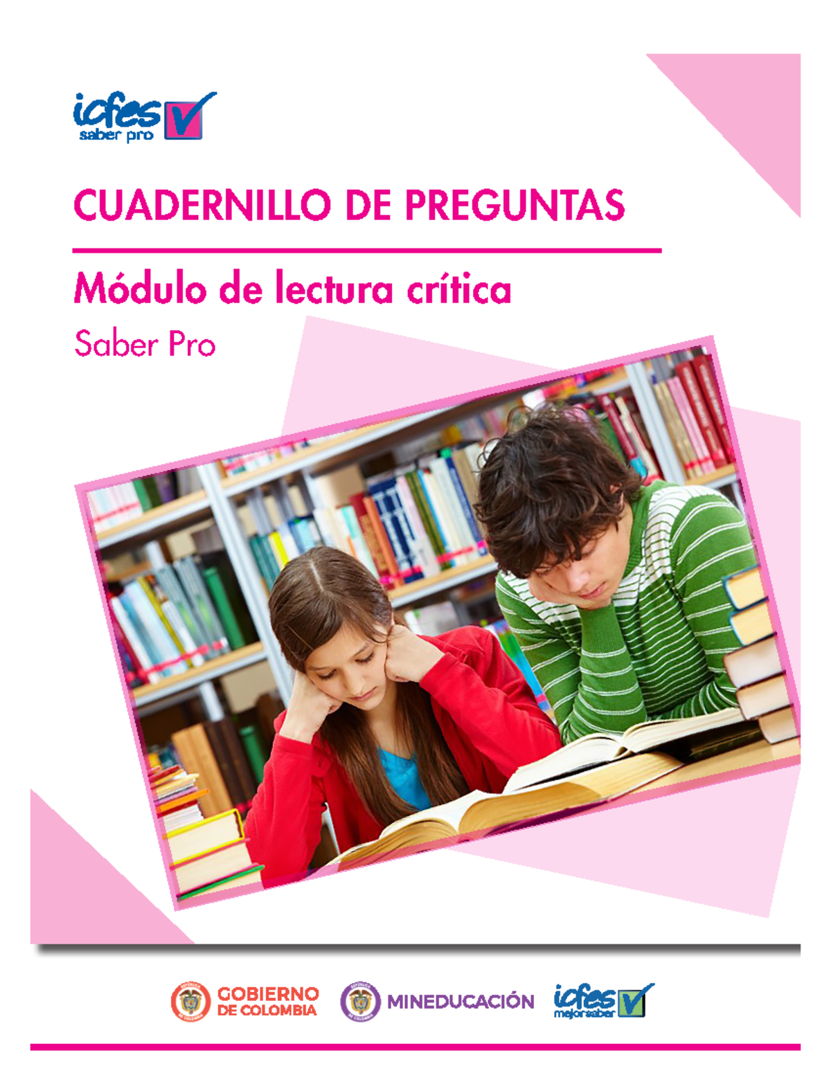 Abrir Saber pro - Prueba - Saber Pro CUADERNILLO DE PREGUNTAS Módulo de ...