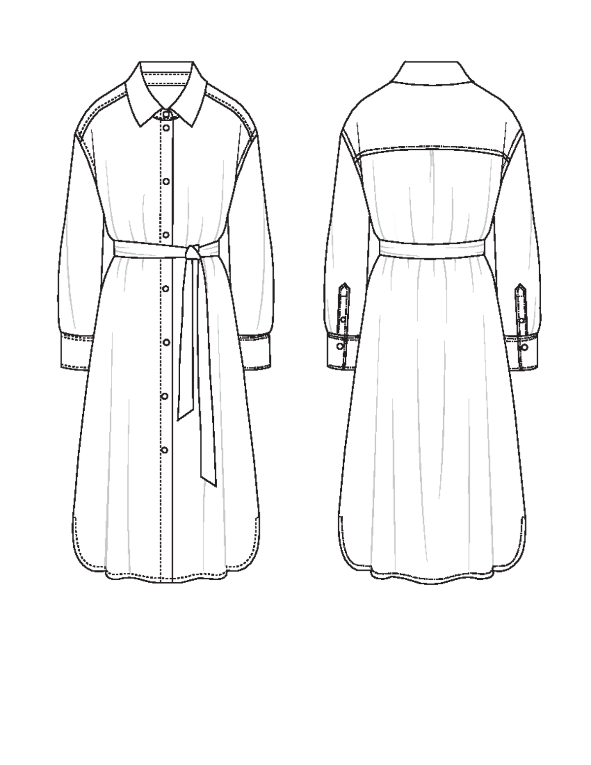 Geometral Ficha Tecnica final - moda patronaje - Studocu