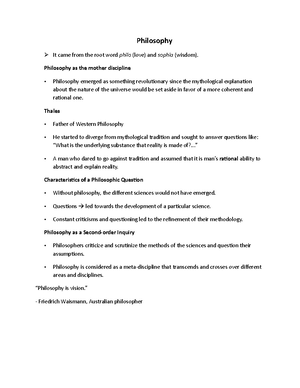 1-Module-Meaning-of-Philo - Philisophy - UPHSD - Studocu