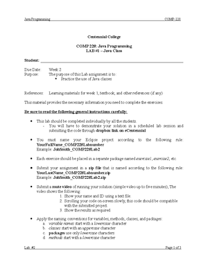 Lab 2 - Chapter 2 - Part B - Lab work - LAB 2 – CHAPTER 2 – PART B ...