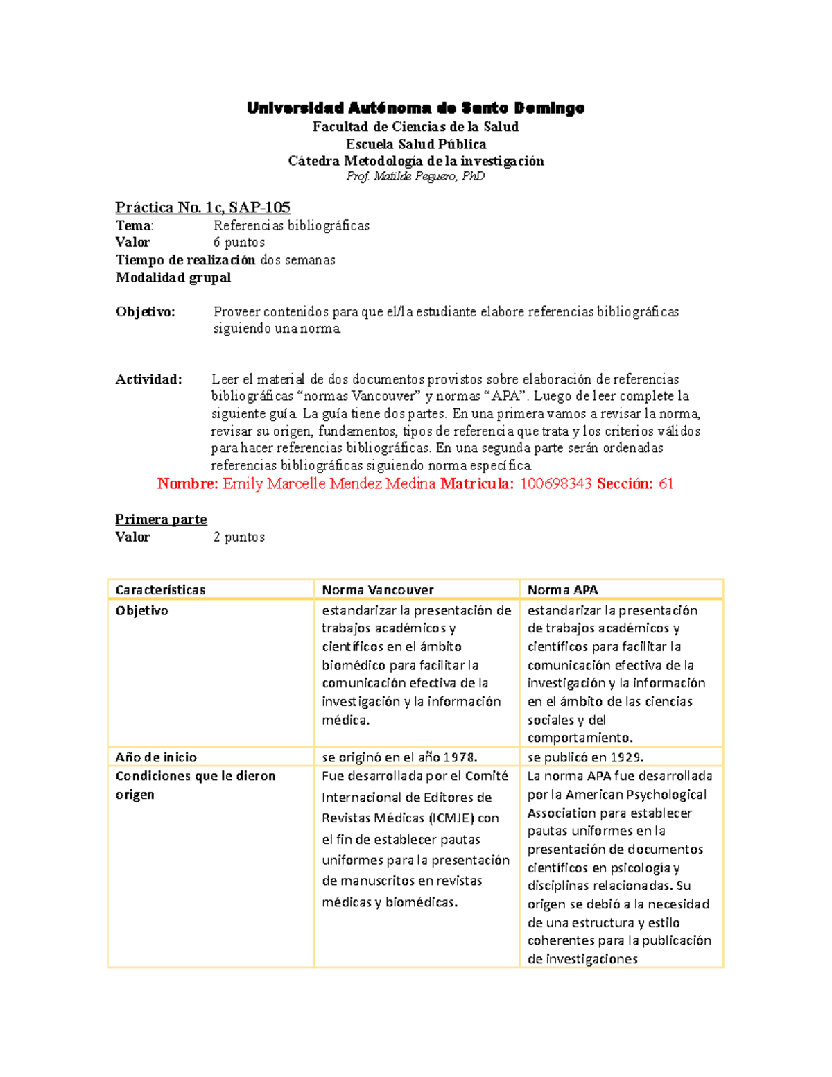 SAP105-Guia 1c - jhgvc - Universidad Autónoma de Santo Domingo Facultad ...
