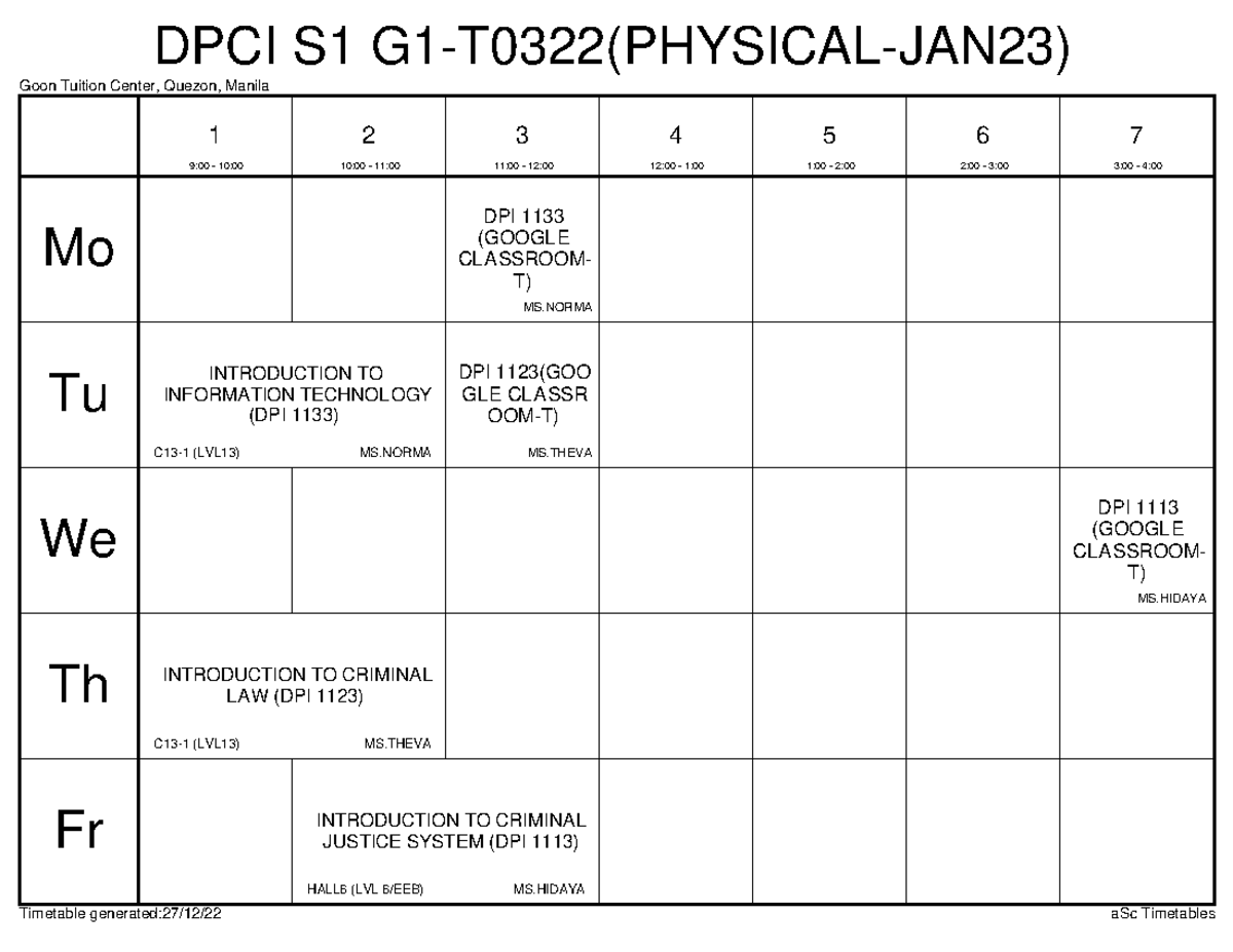 DPCI S1 G1 (Physical) Merge File - Goon Tuition Center, Quezon, Manila ...