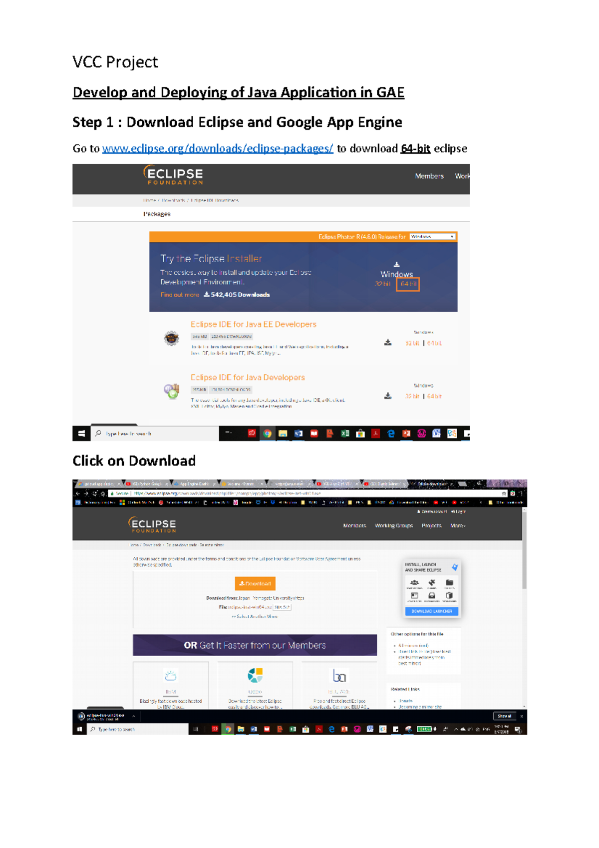 DMIT ITSM VCCProject Java - VCC Project Develop and Deploying of Java ...