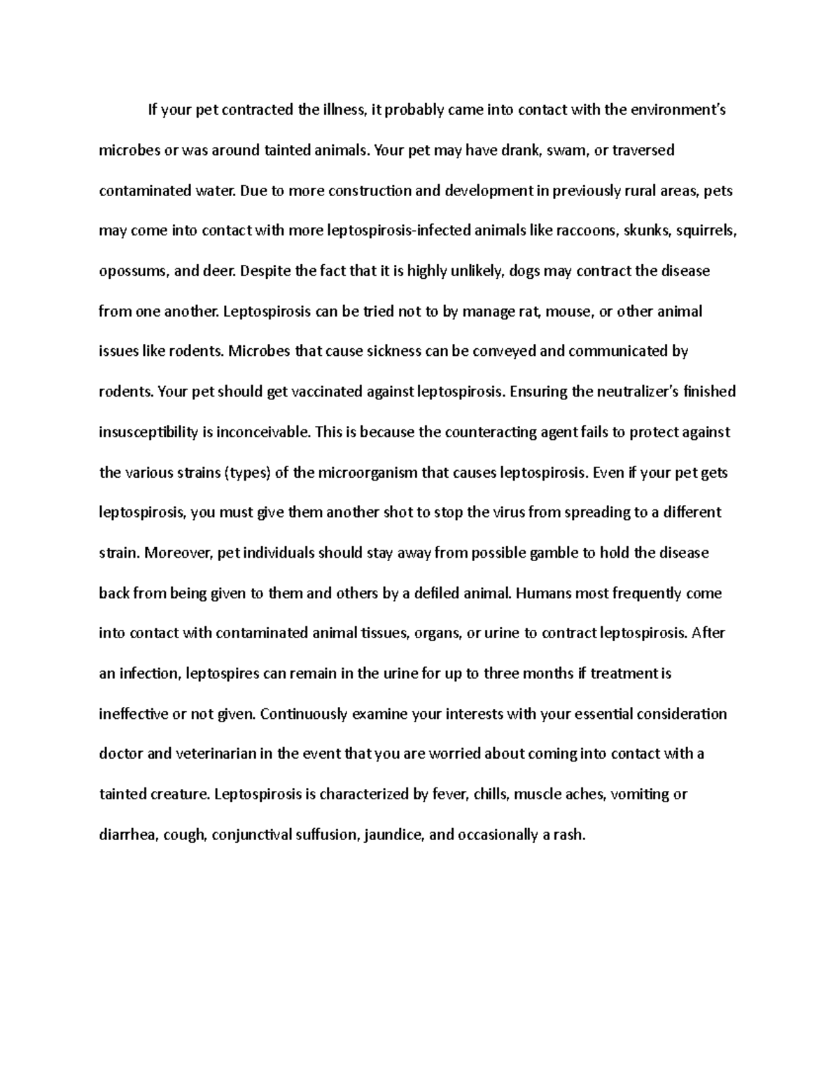 Conjunctival suffusion diseases - If your pet contracted the illness ...