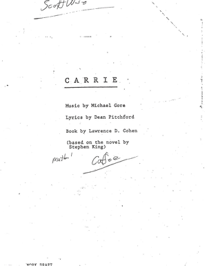 Six script - libreto del musical Six - Six: The Musical Script (West ...