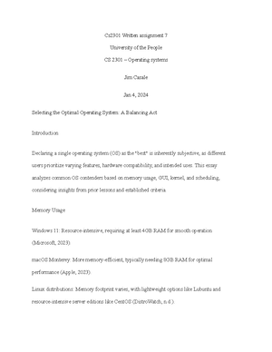 Tut2 - 2021 - CE2005/CZ2005 Operating Systems 2- TUTORIAL TWO Processes and Threads Indicate ...