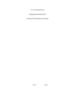 ACC-311 Final Project II Data Analyzation - SRS Educational Supply ...