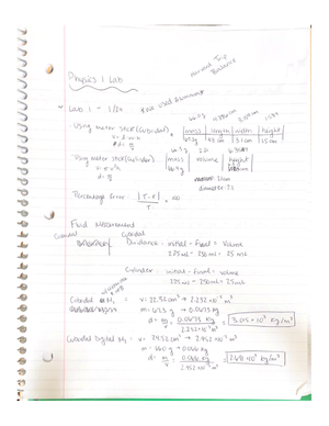 PHY2053L Module 3 Activity 1 - PHY2053L - USF - Studocu
