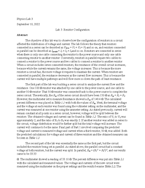 Phys 2 #5 - Lab 5: Magnetic Field - Abstract In Lab 5, the objective of ...