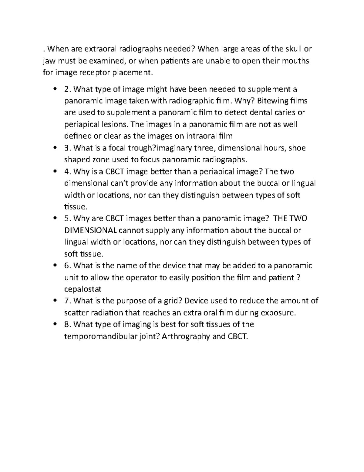 Document 98 - more questions i need to know about taking x rays what ...