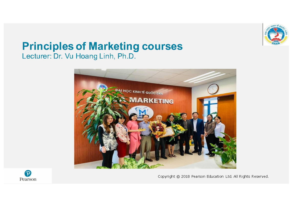 POHE Chapter 1 Intro to Marketing Marketing courses - Principles of ...