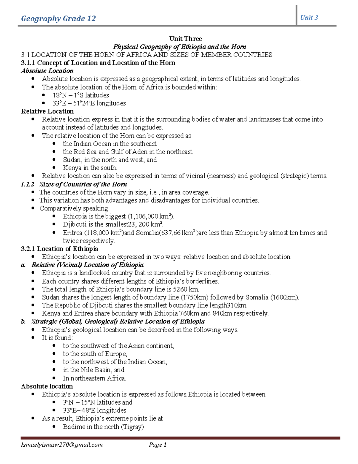 12 Unit Three - this is not the origional file - Unit Three Physical ...