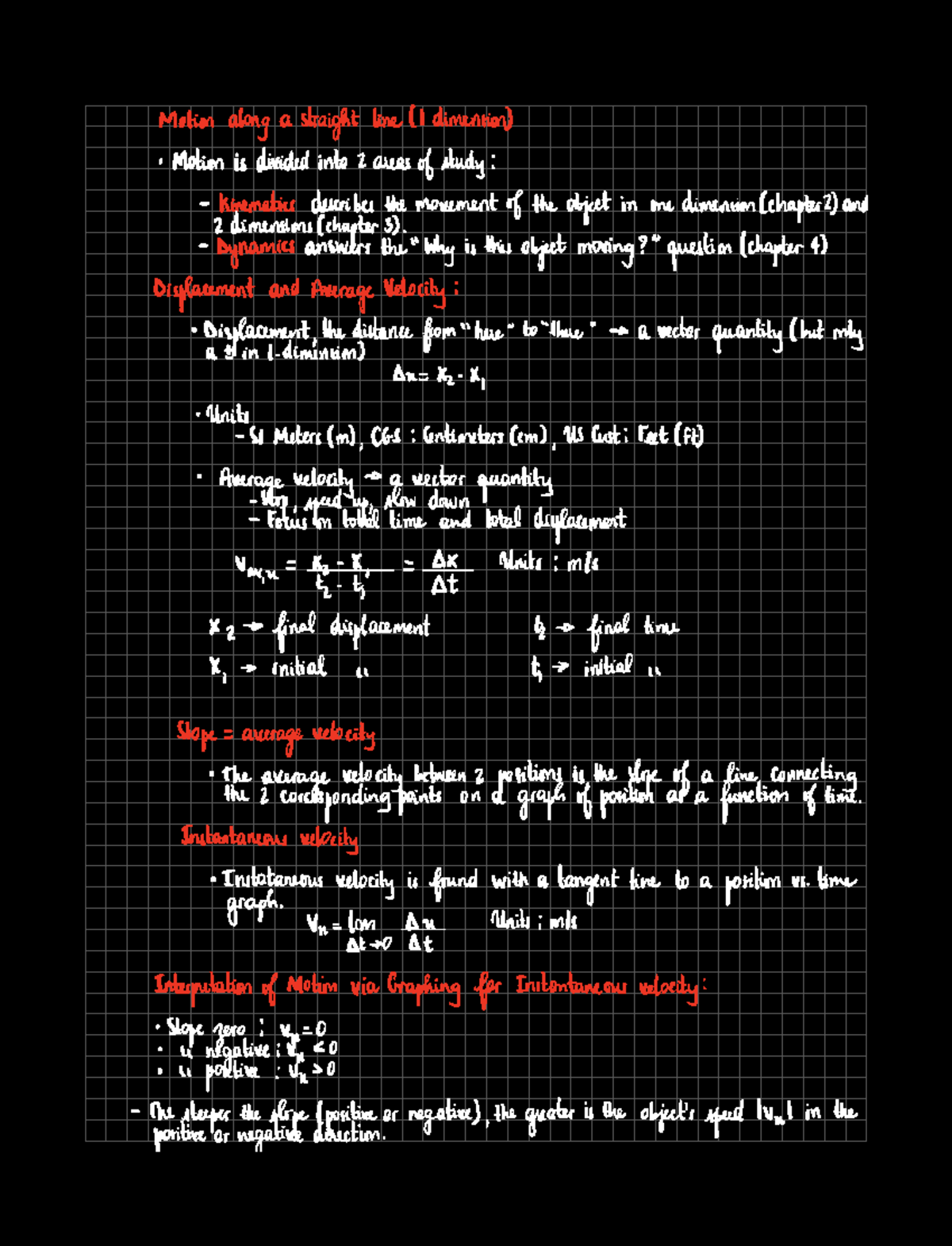 Chapter 2 Lecture - Professor's name: Fiorella Terrenzi - PHY 2053 - Studocu