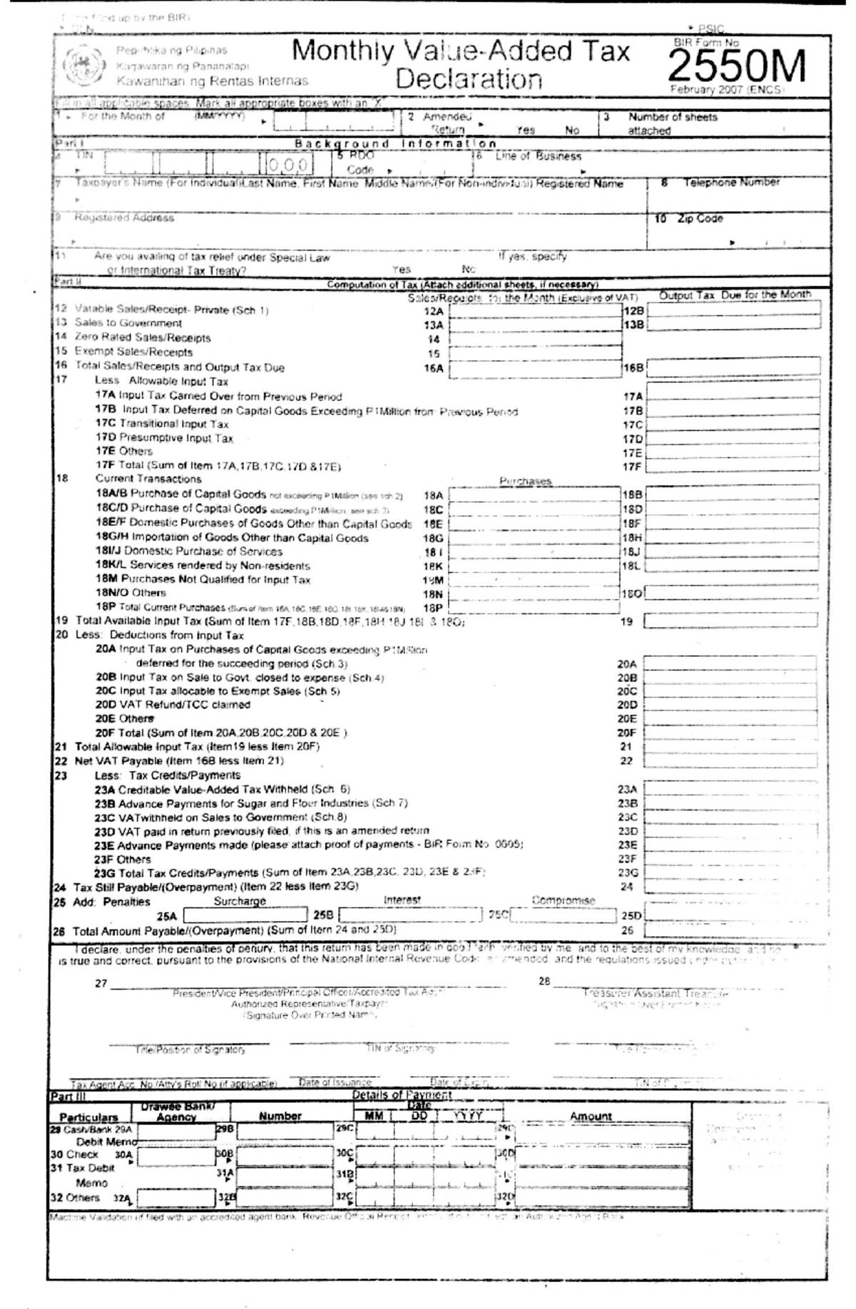 BIR Form BIR FORM Taxation Studocu BIR Form BIR FORM Taxation Studocu