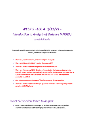 (2A) Linear Regression - Overview Week 2 – Linear Regression Week 3 ...