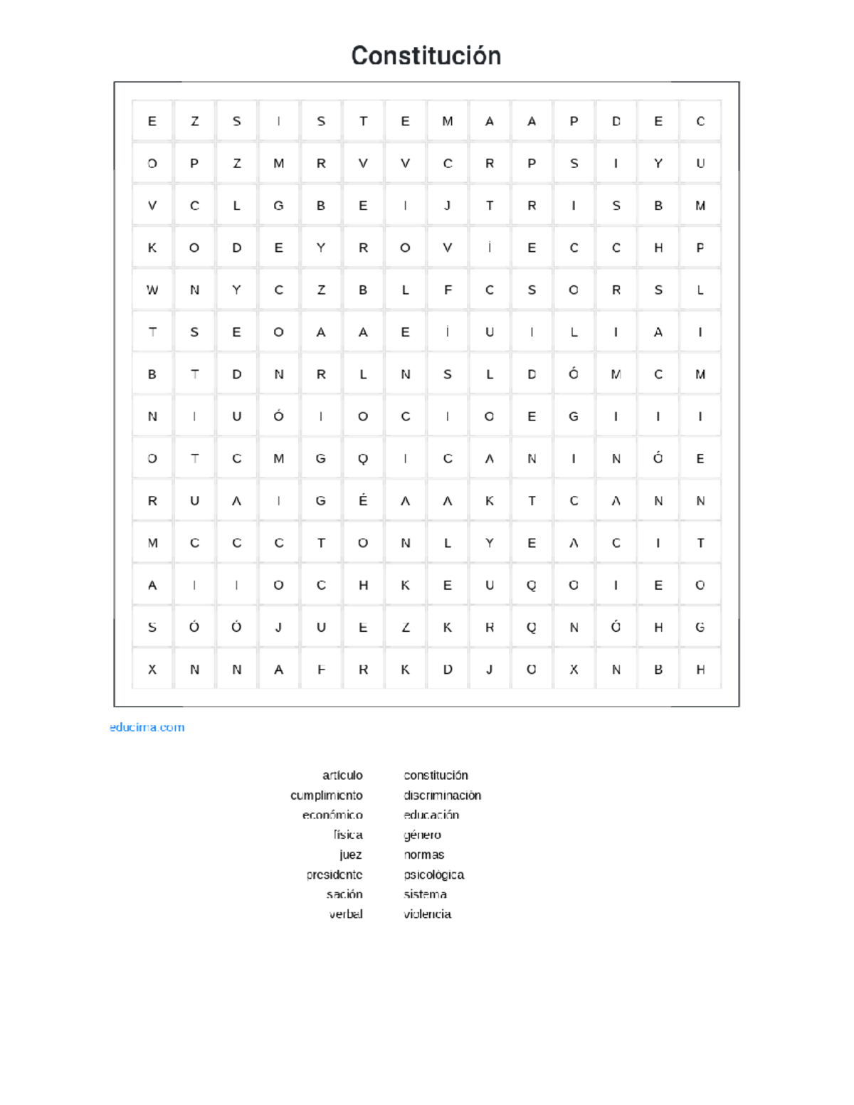 Sopa de letras 2B y 3A - Actividad para los niños - Historia - Studocu