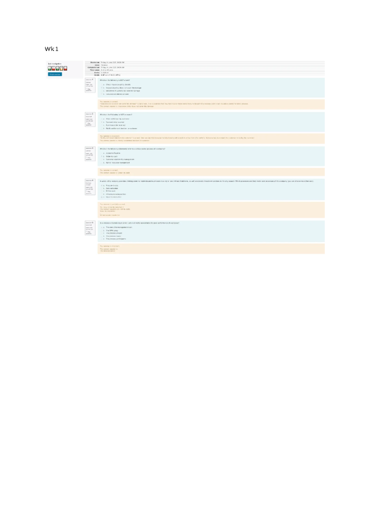 INFS3604 RAT Quiz Answers - INFS3604 - UNSW Sydney - Studocu