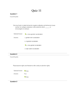 Quiz 14 w answers - Ch. 14 Minority Groups and American Society - Quiz ...