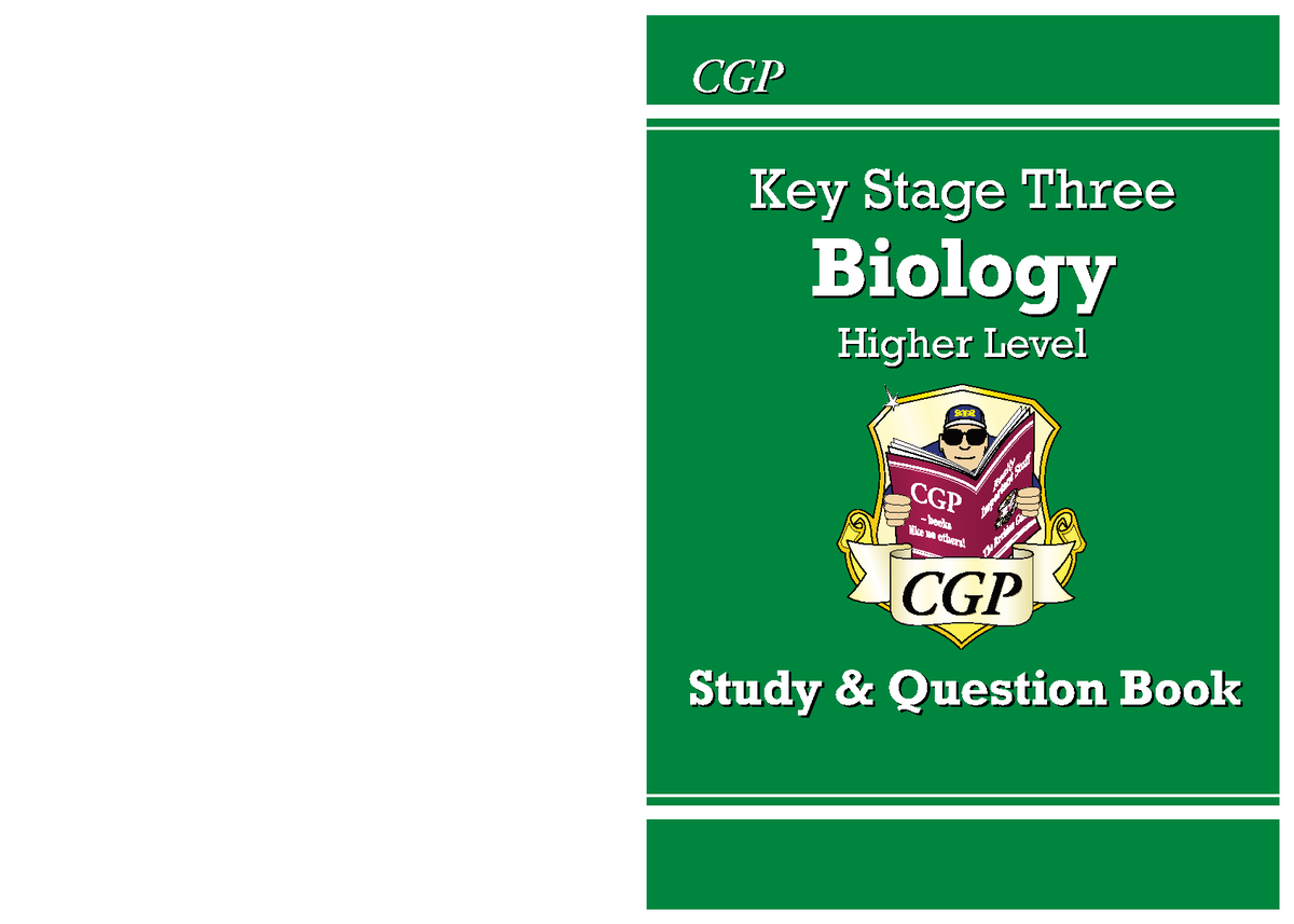 Pre Biology - for better education - Key Stage Three Biology CGP Higher ...