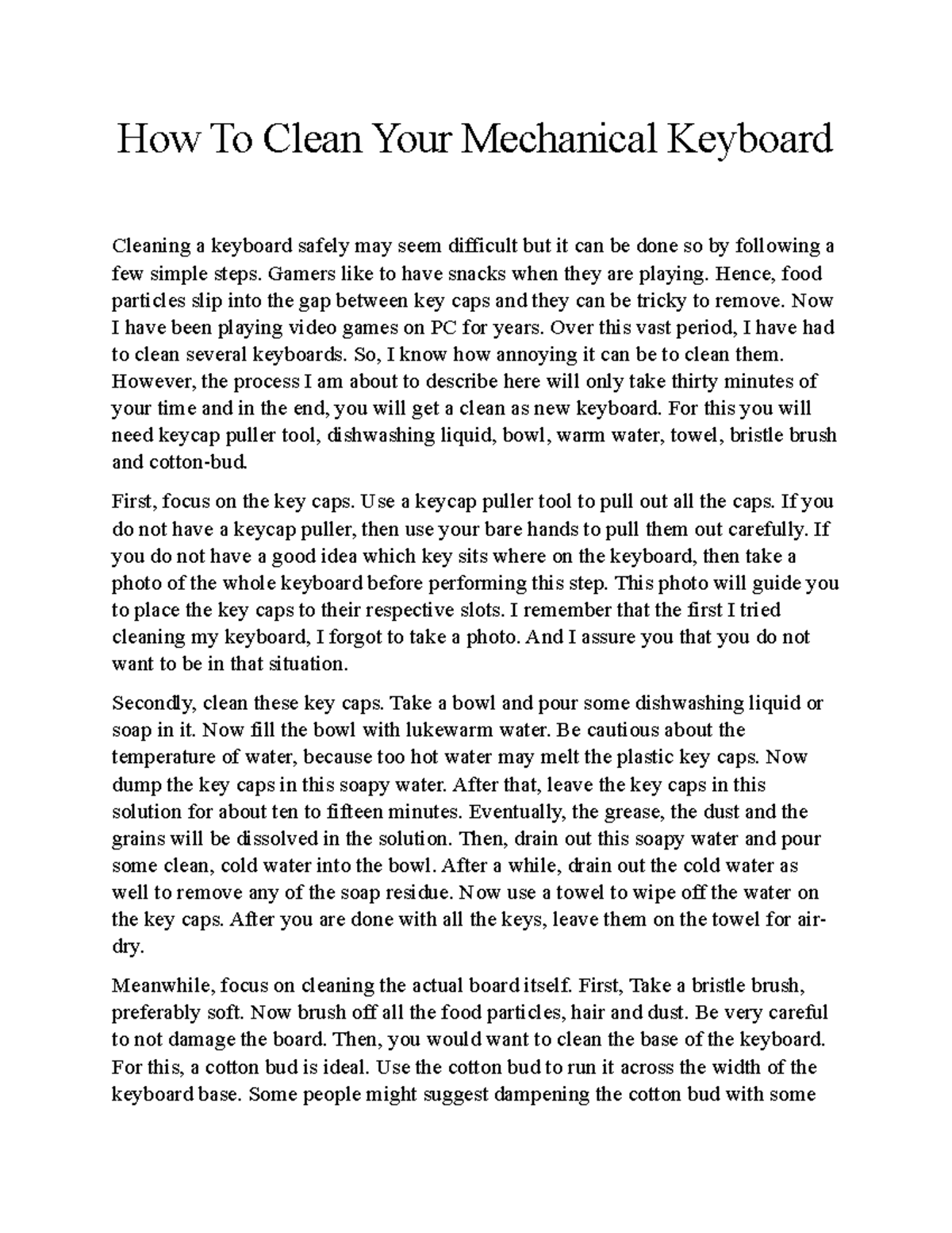 directional process analysis - ENG 1110 - Memorial University - Studocu