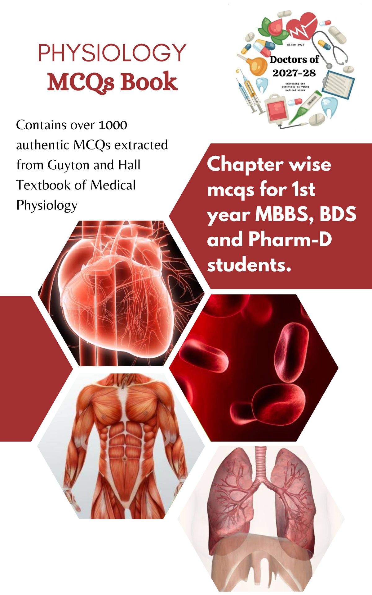 Physiology MCQ BOOK BY DRS OF 2027 28( Review) 240401 2018 17 ...
