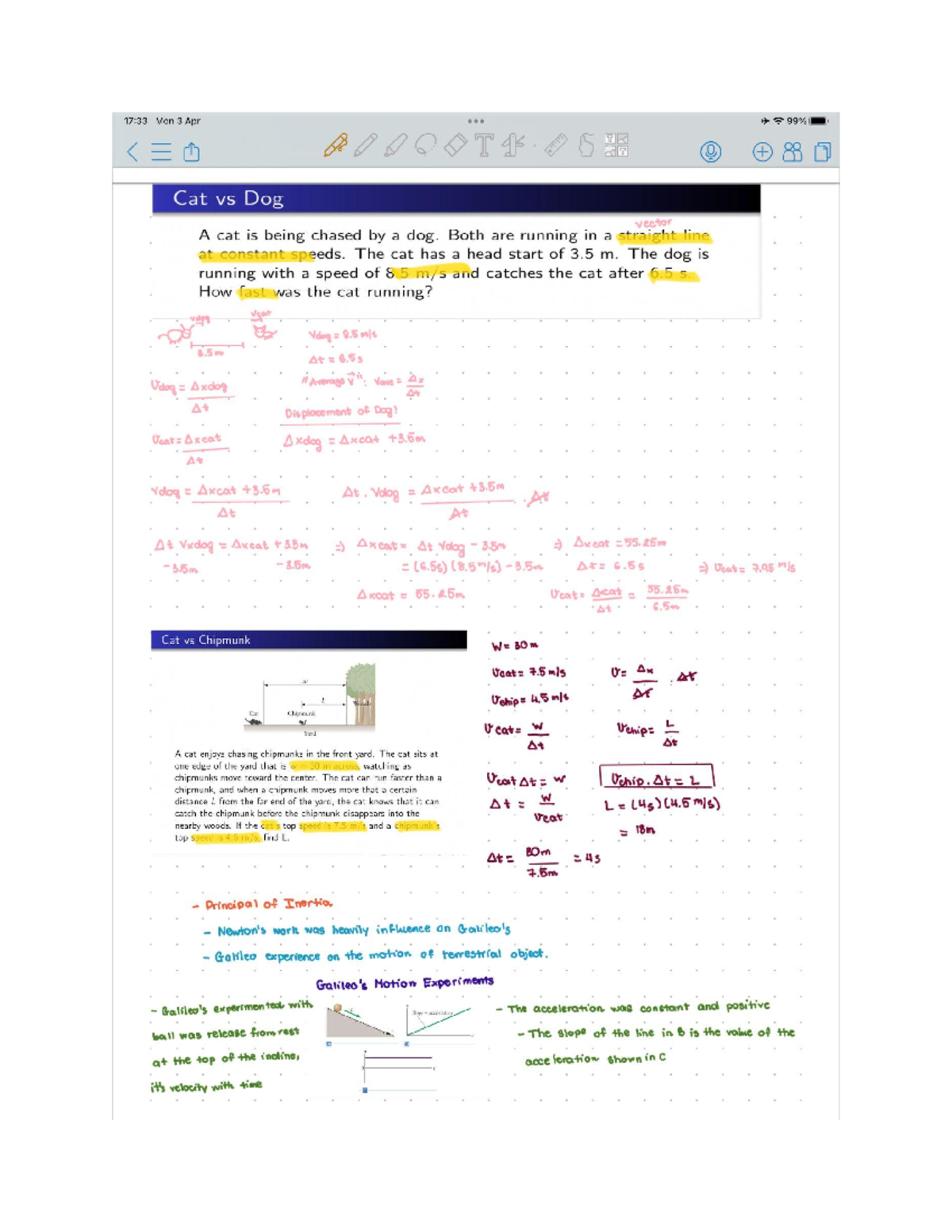 Physics 211 - Practice examples - PHYS 211 - Studocu