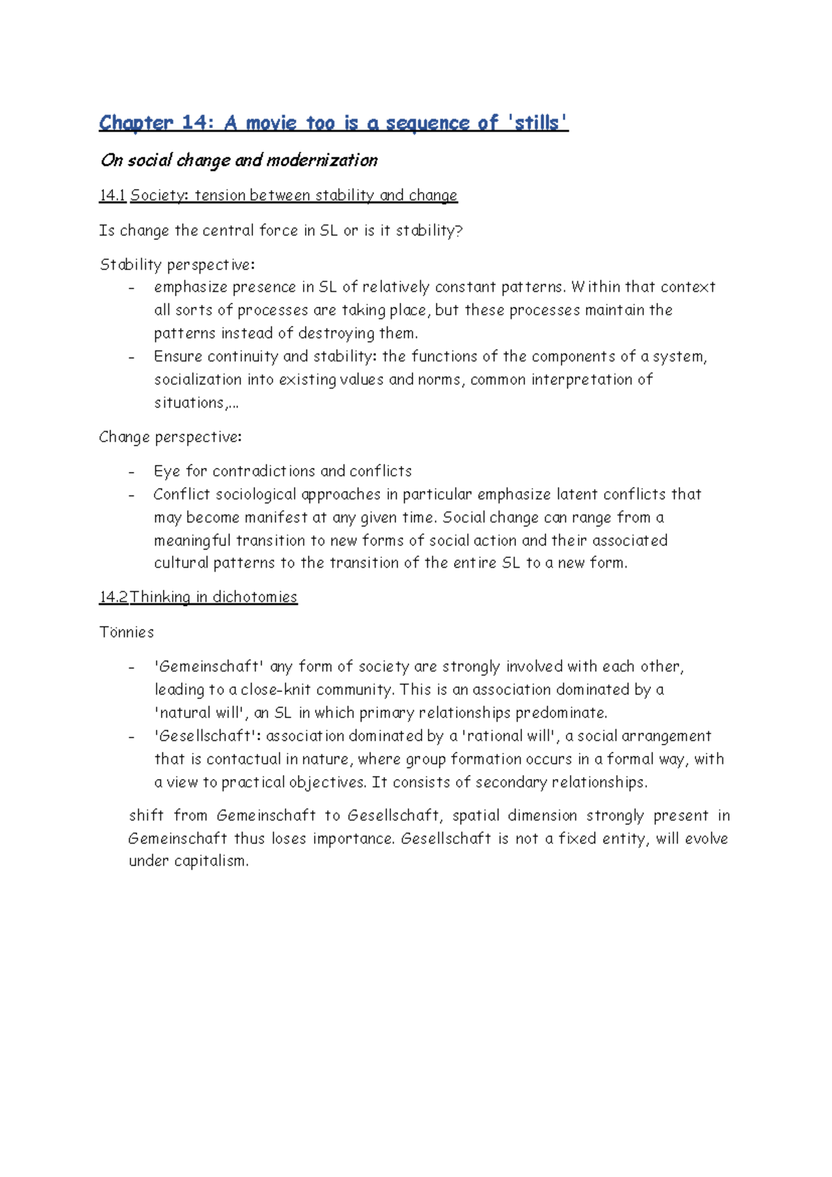 Chapter 14 A movie too is a sequence of 'stills' - Chapter 14: A movie too is a sequence of ...