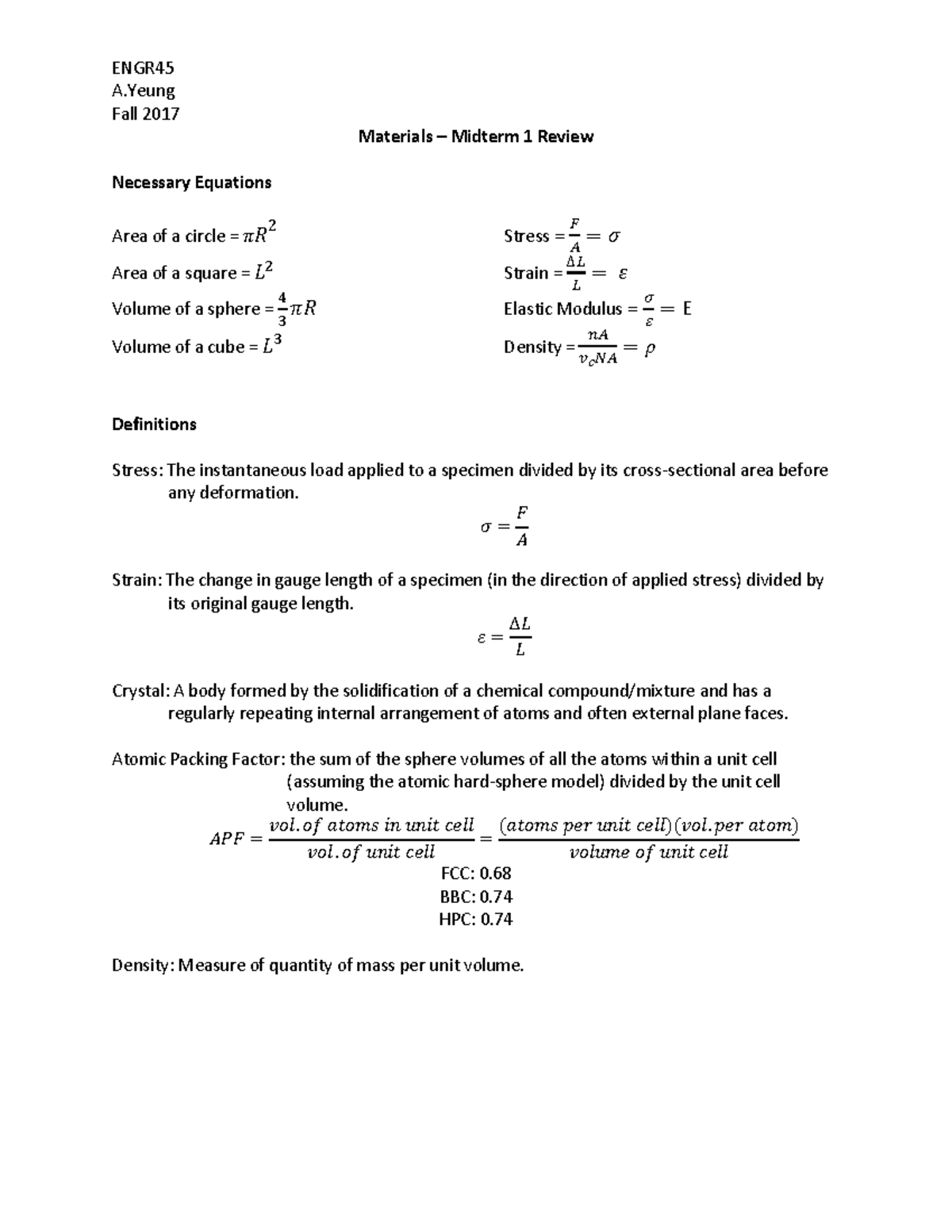 Engr45 Midterm 1 Review Warning Tt Undefined Function 32 Warning Tt Undefined Function