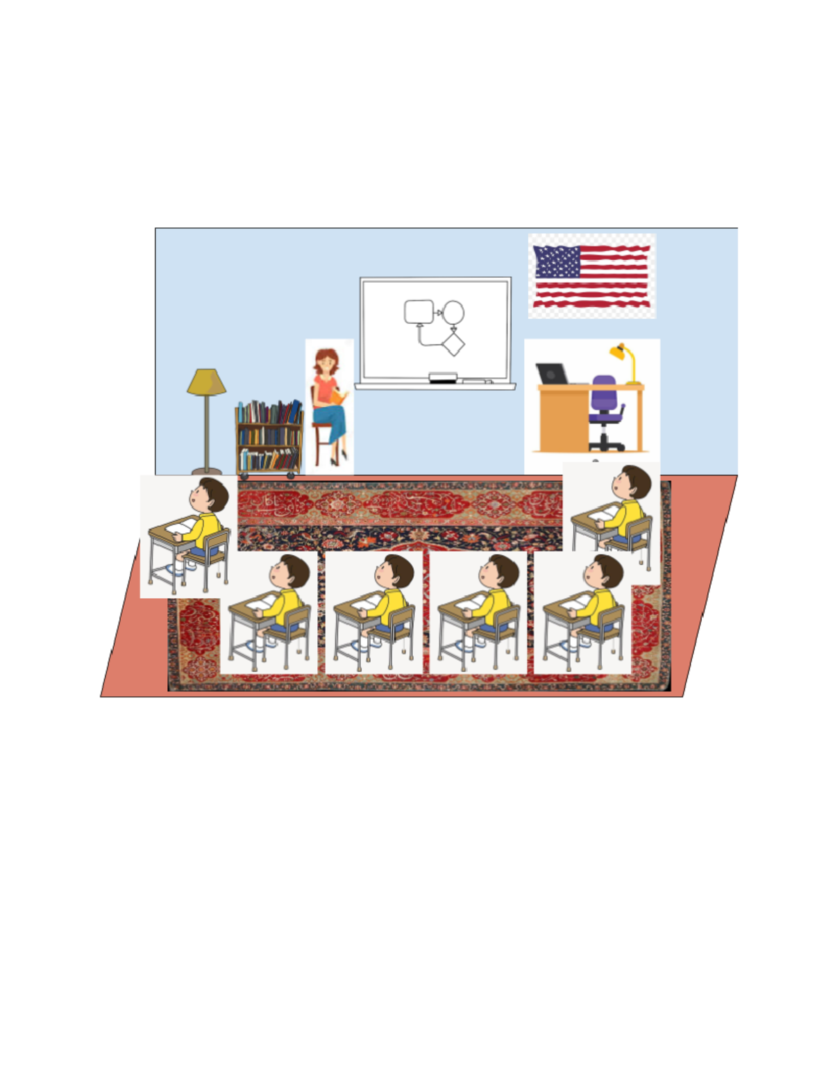 Vision of a teacher - N/A - My classroom is arranged with a bookshelf ...