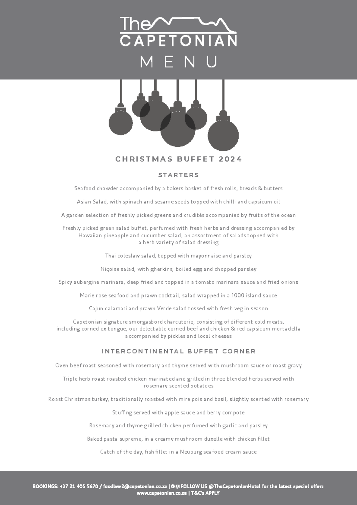 0162-CPT-Christmas-Menu-2024 - C H R I S T M A S B U F F E T 2 0 2 4 S ...