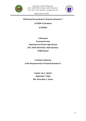 Concept- Paper-2 - STO. NIÑO NATIONAL HIGH SCHOOL Sto. Niño, San ...