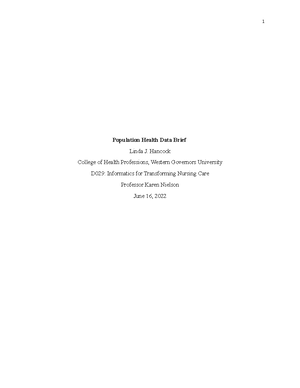 D028 CPE Phase 2 - N/A - D028 CPE Phase 2 Evidence-Based Practice on ...