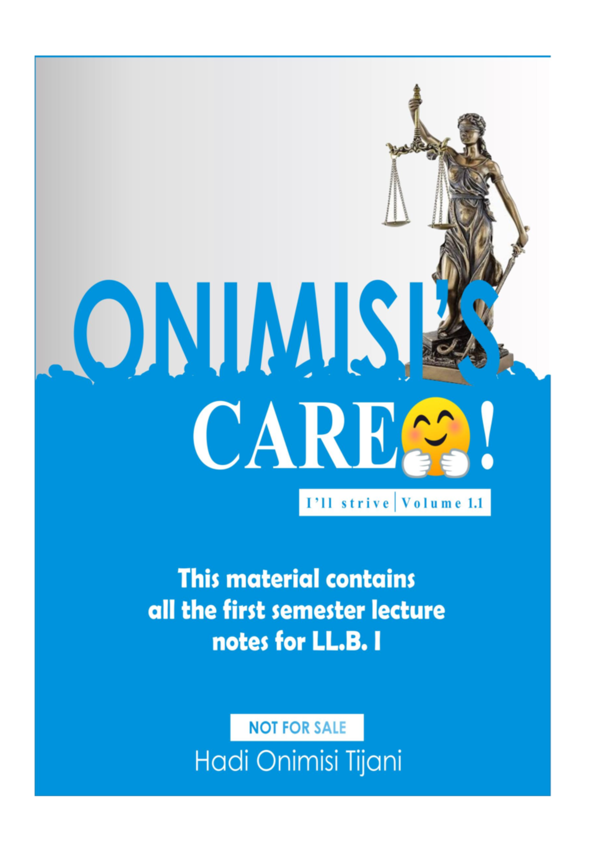 Onimisi's Care, Volume 1 - Onimisi’s Care, Volume 1. This 5I8ll strive6 version of Onimisi8s ...