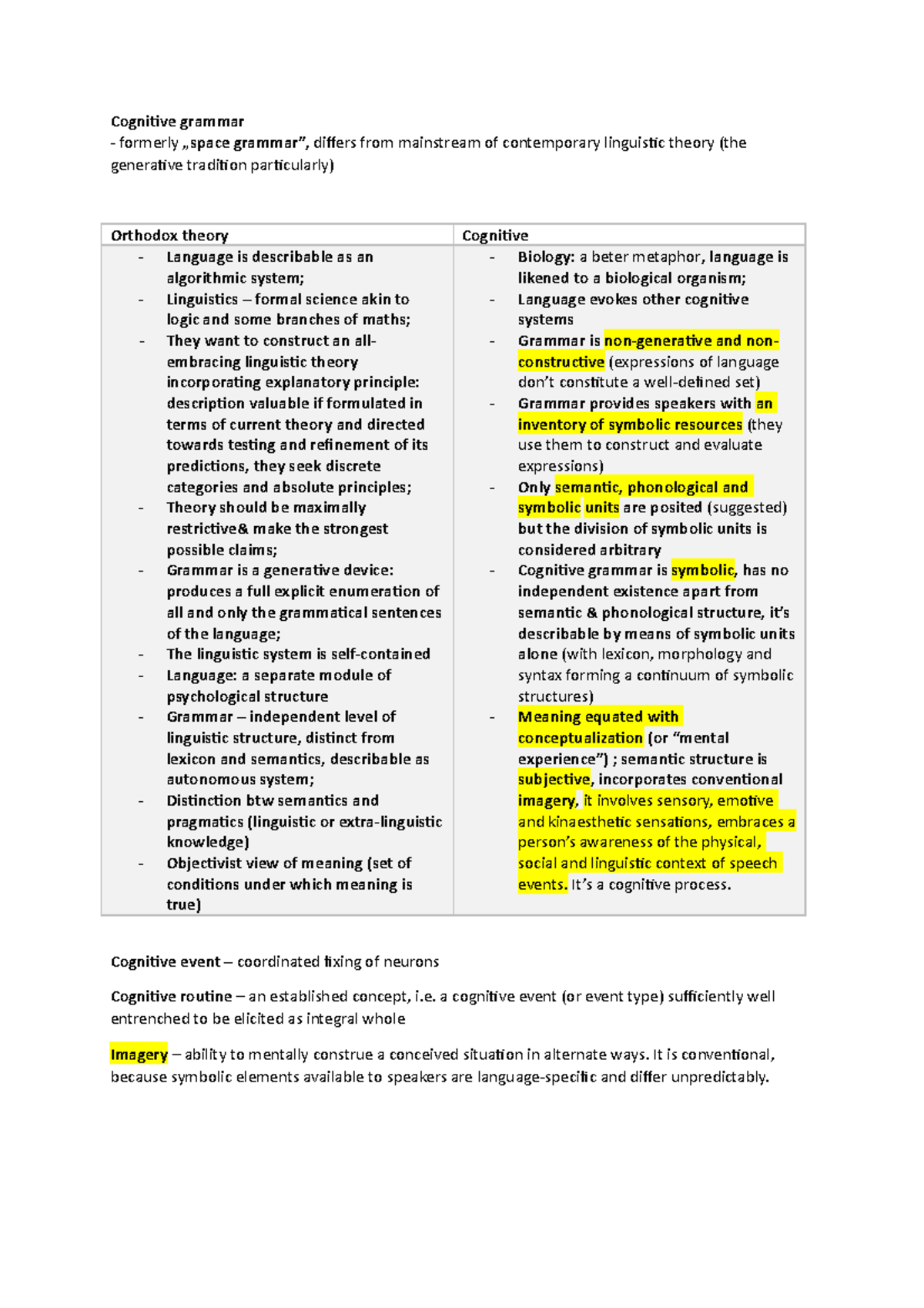 Langacker Topics in Cognitive Linguistics streszczenie - Cognitive ...