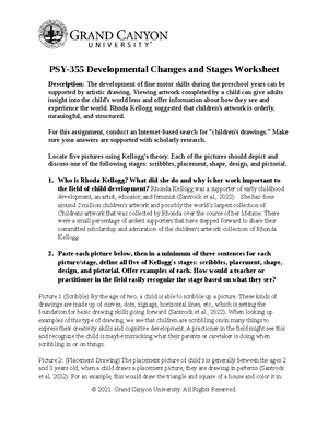 Benchmark - Middle Childhood Development Interview - Chun College of Humanities and Social ...