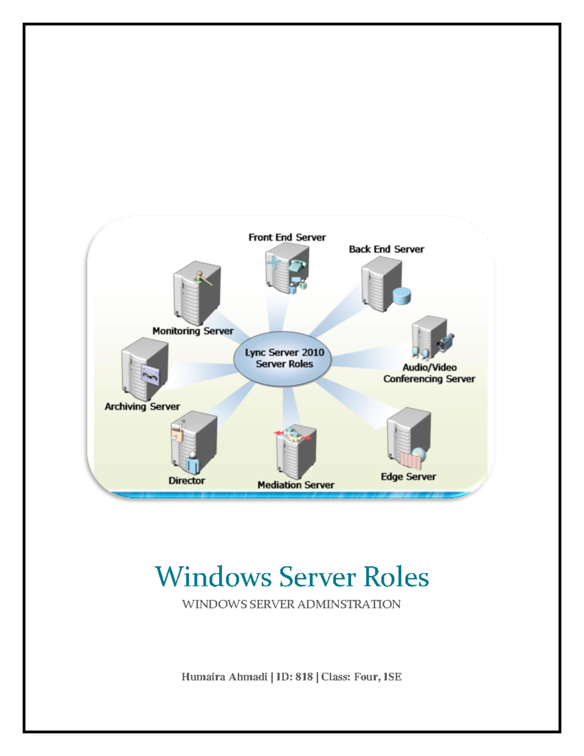 Windows server system adminstration HW - Humaira Ahmadi | ID: 818 ...