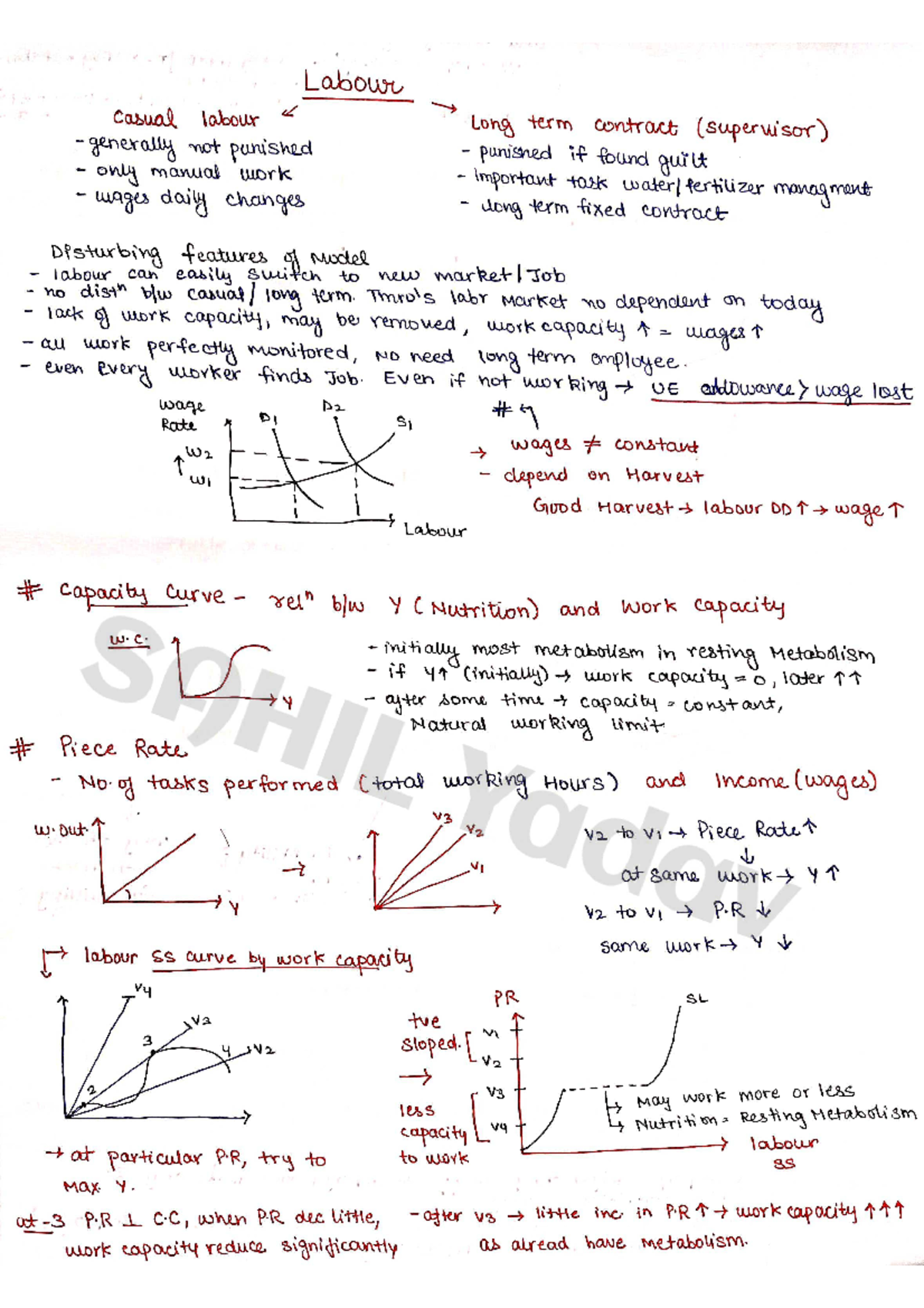 2.labour - Notes - B.A.(H) Economics - Studocu