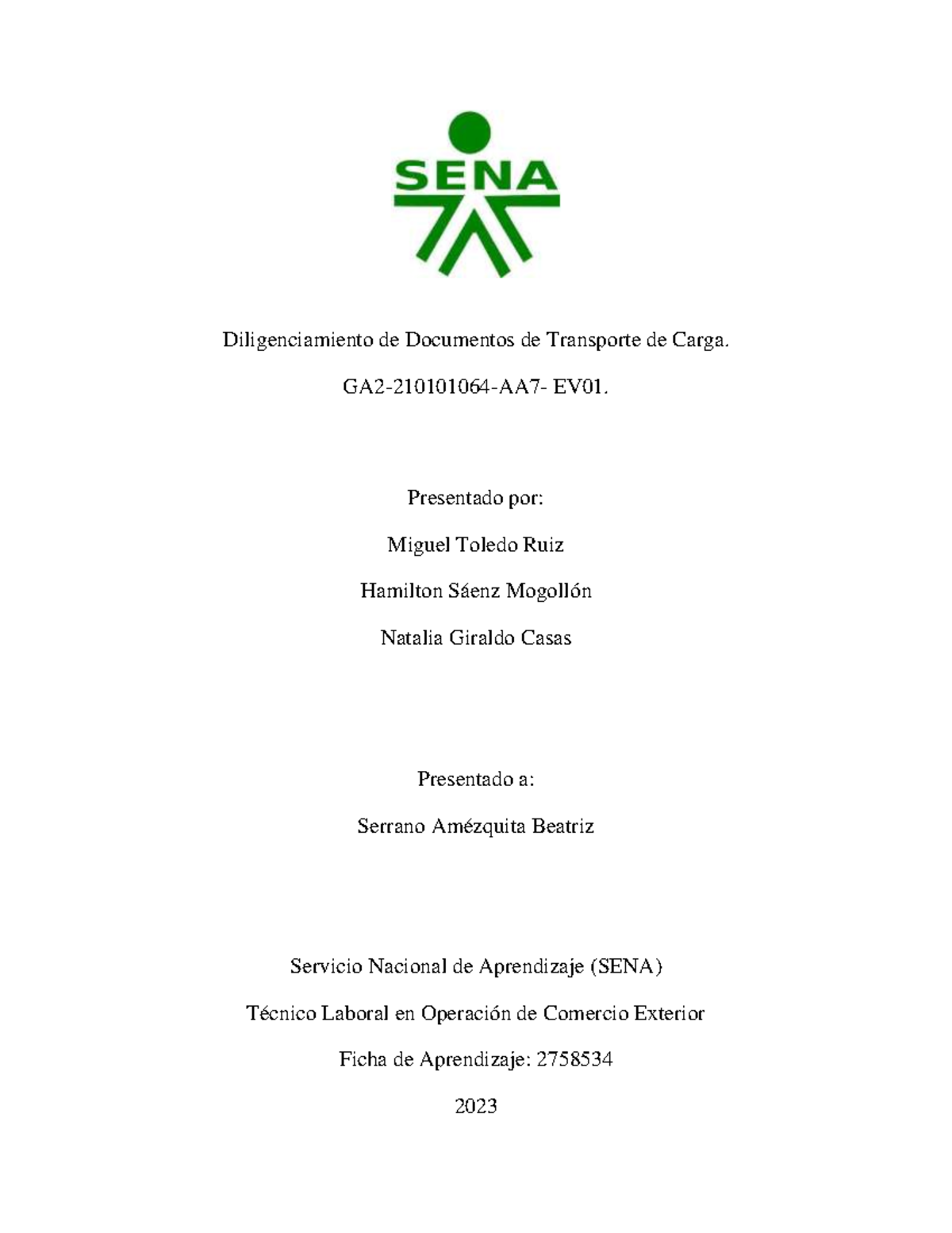 Bill of Lading - Documento de transporte marítimo - Diligenciamiento de ...