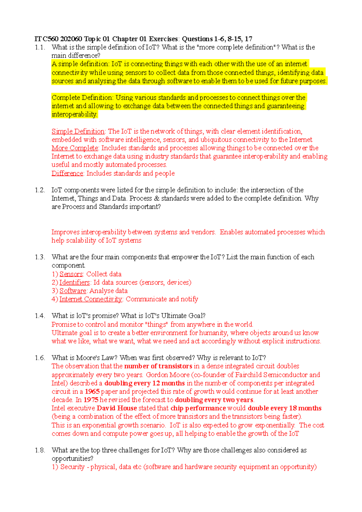 ITC560 Tutorial W01 Solutions - ITC560 202060 Topic 01 Chapter 01 ...