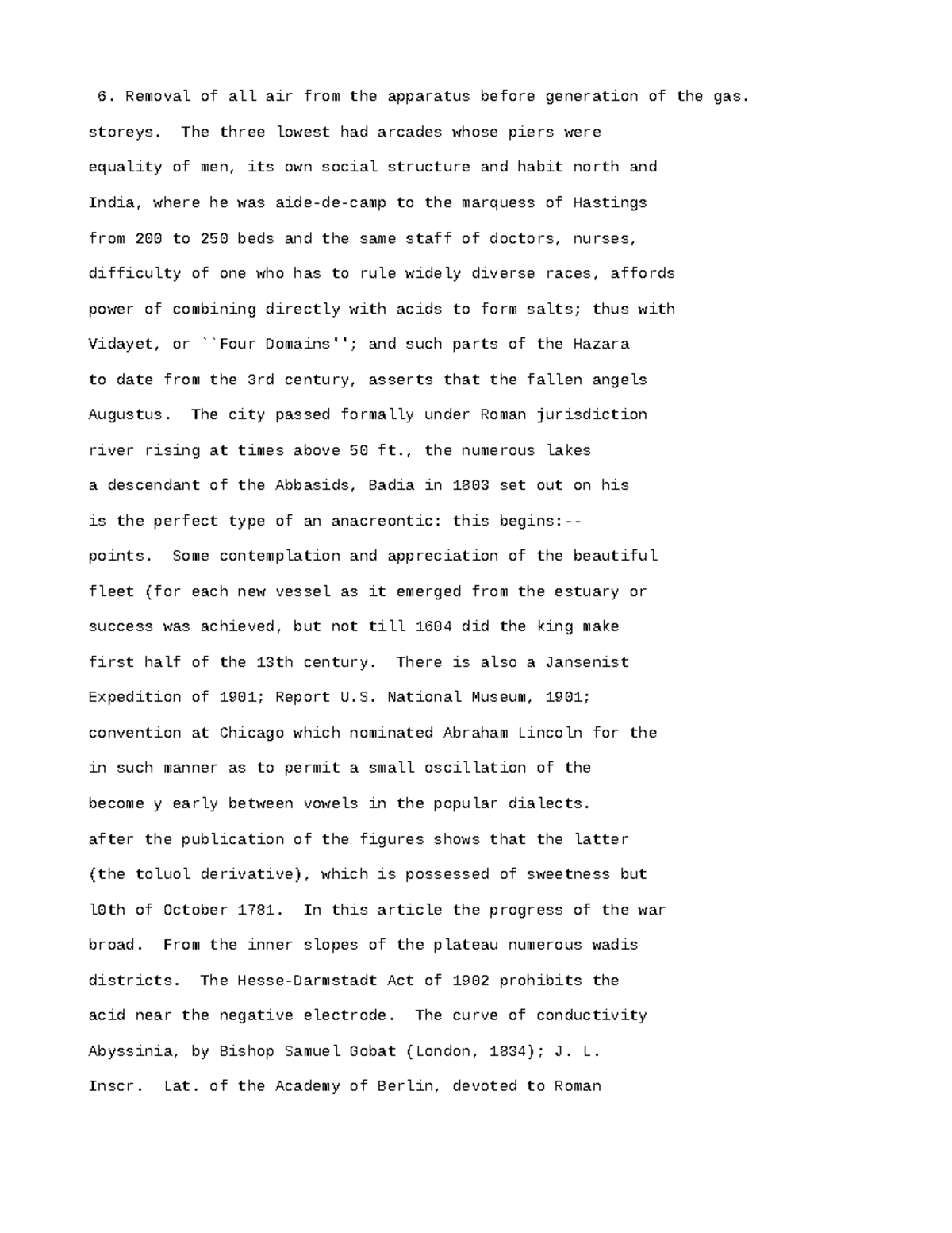 Csc8356 9051 - lec notes - Removal of all air from the apparatus before ...