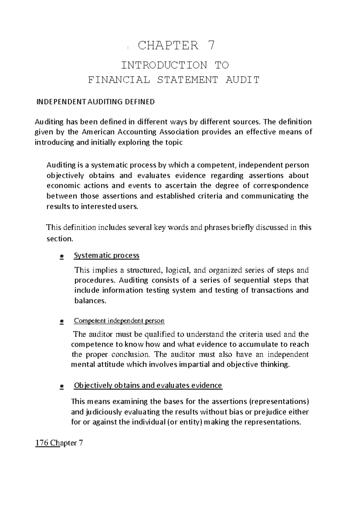 Chapter-7-AuditingChapter-7-Auditing auditing theory chapter 7 soft ...