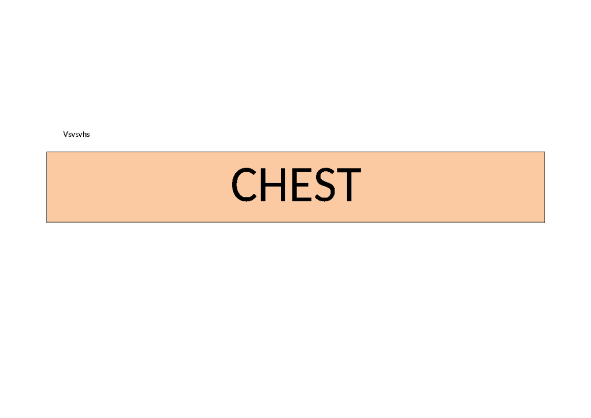 Chest-WPS-Office - Vsvsvhs CHEST PA PROJECTION RAO position Position of ...