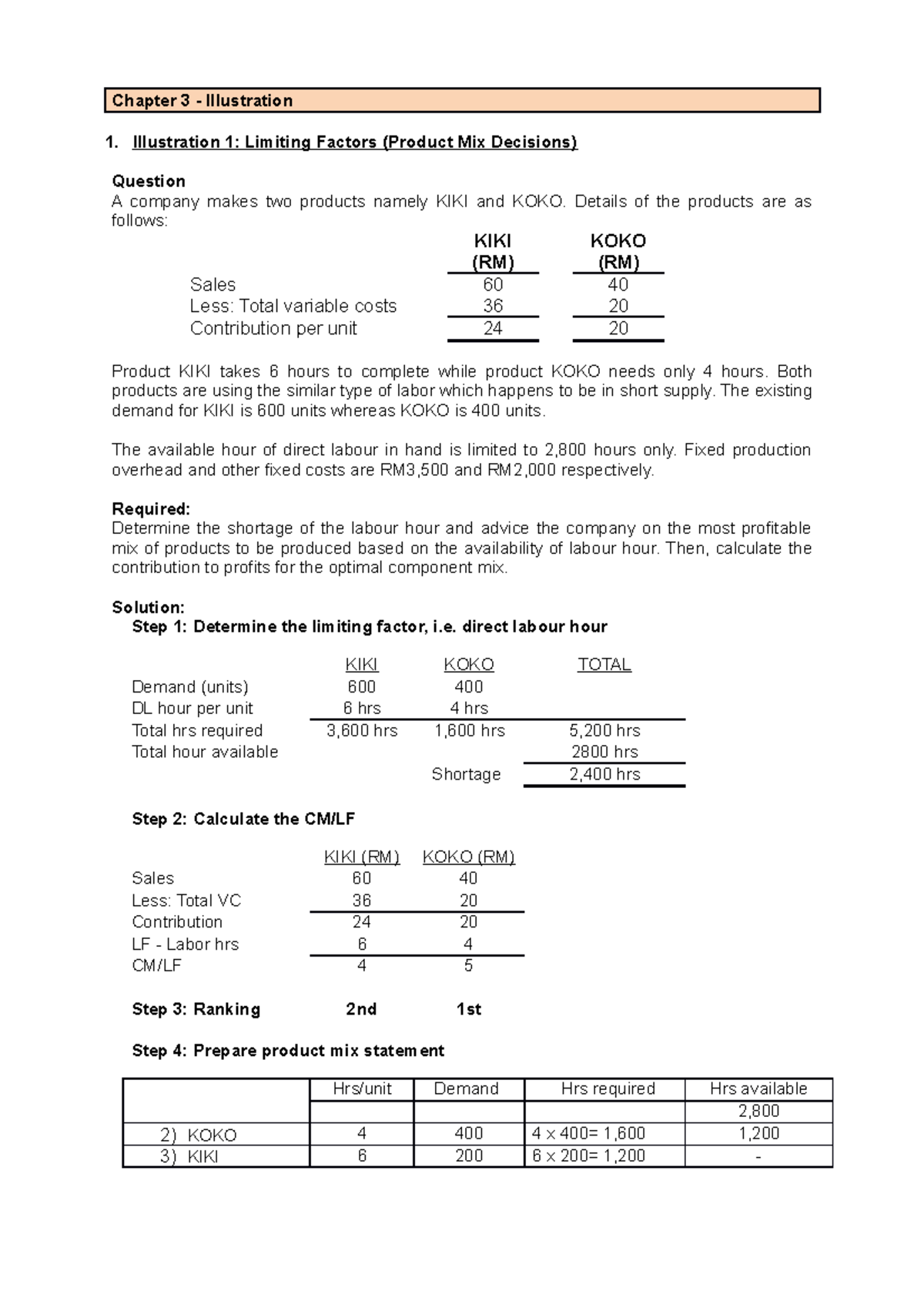MAF251 Chapter 3 Illustration - Chapter 3 - Illustration 1 ...