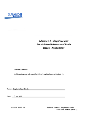 Module 5 assignment - Module 5 – Abuse and Neglect Assignment General ...