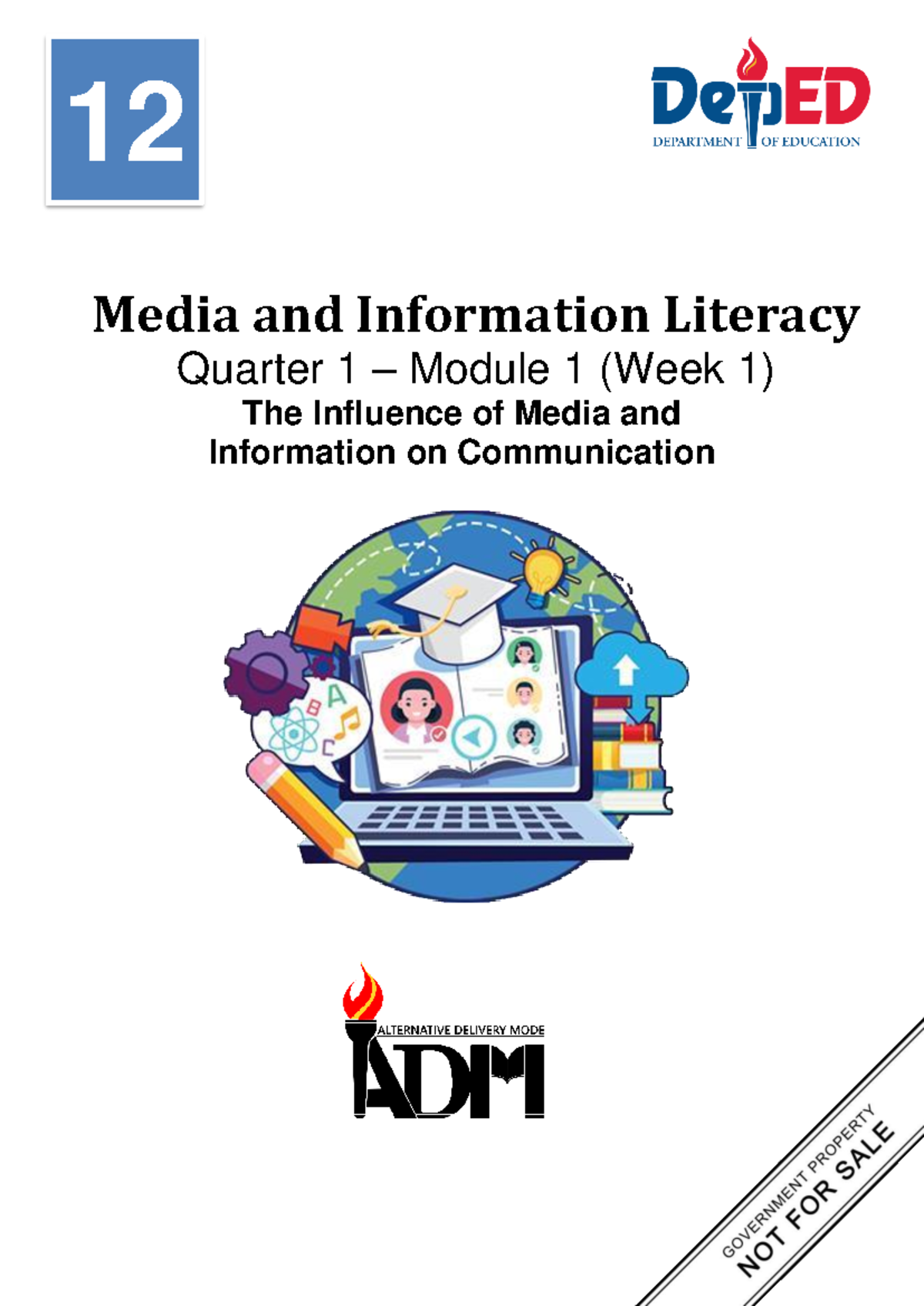 Quarter 1-MIL ( Module)WEEK 1 - Media and Information Literacy Quarter ...