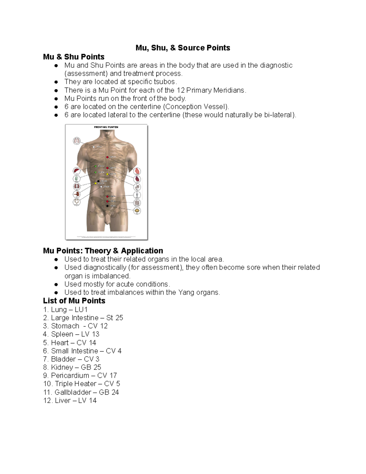 Eastern Lecture 16 - Mu, Shu, and Source Points - Mu, Shu, & Source ...