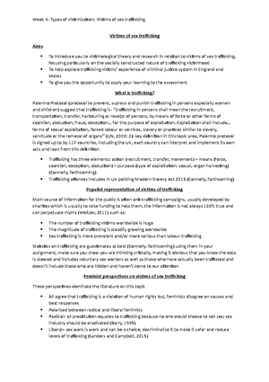 Week 2- Victimological theory - Victimological theory: Positivist ...